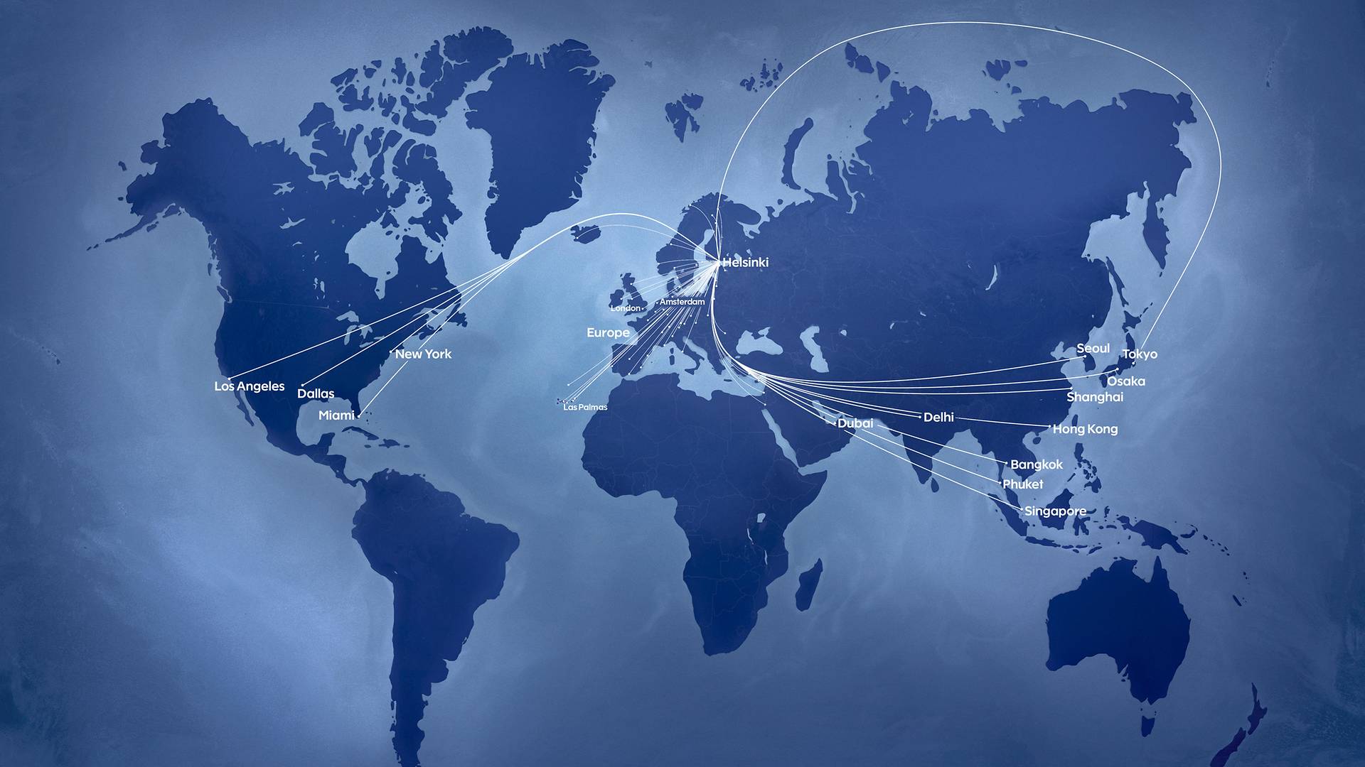 Global network and network map