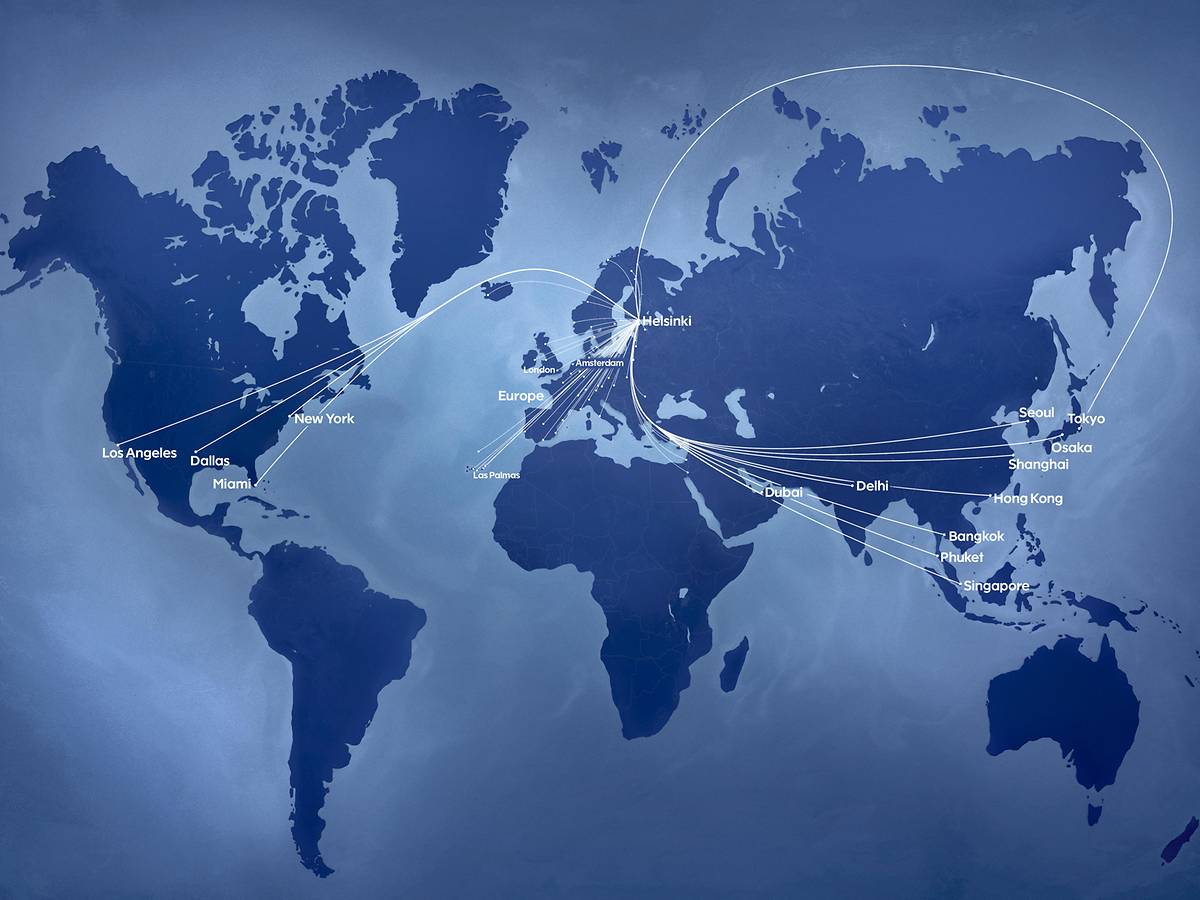 Global network and network map