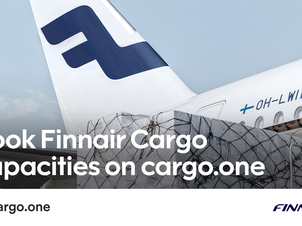 Finnair Cargo is now live on cargo.one for Norway and Ireland